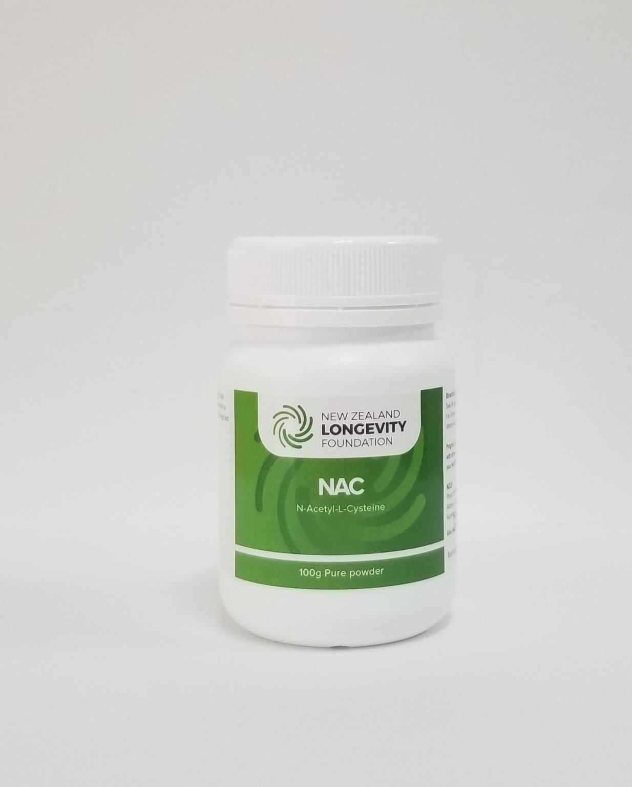 NZLF - » NAC (N-Acetyl-L-Cysteine) 100g Pure Powder (B#21082601)